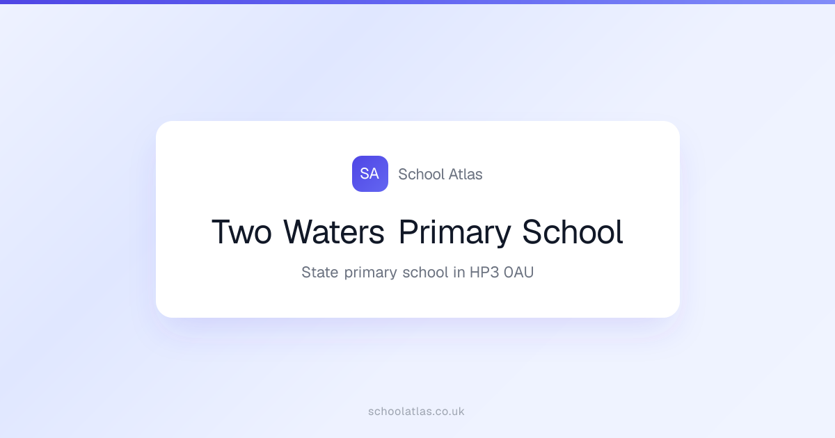 Two Waters Primary School | Hertfordshire