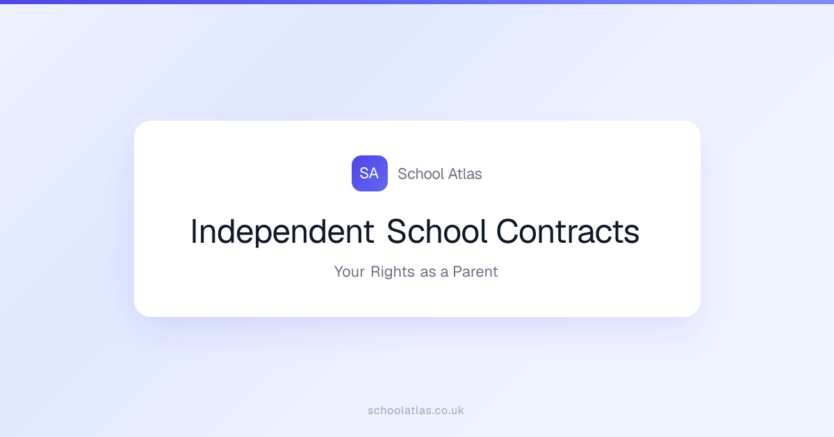 Independent School Contracts & Your Rights as a Parent (2026)